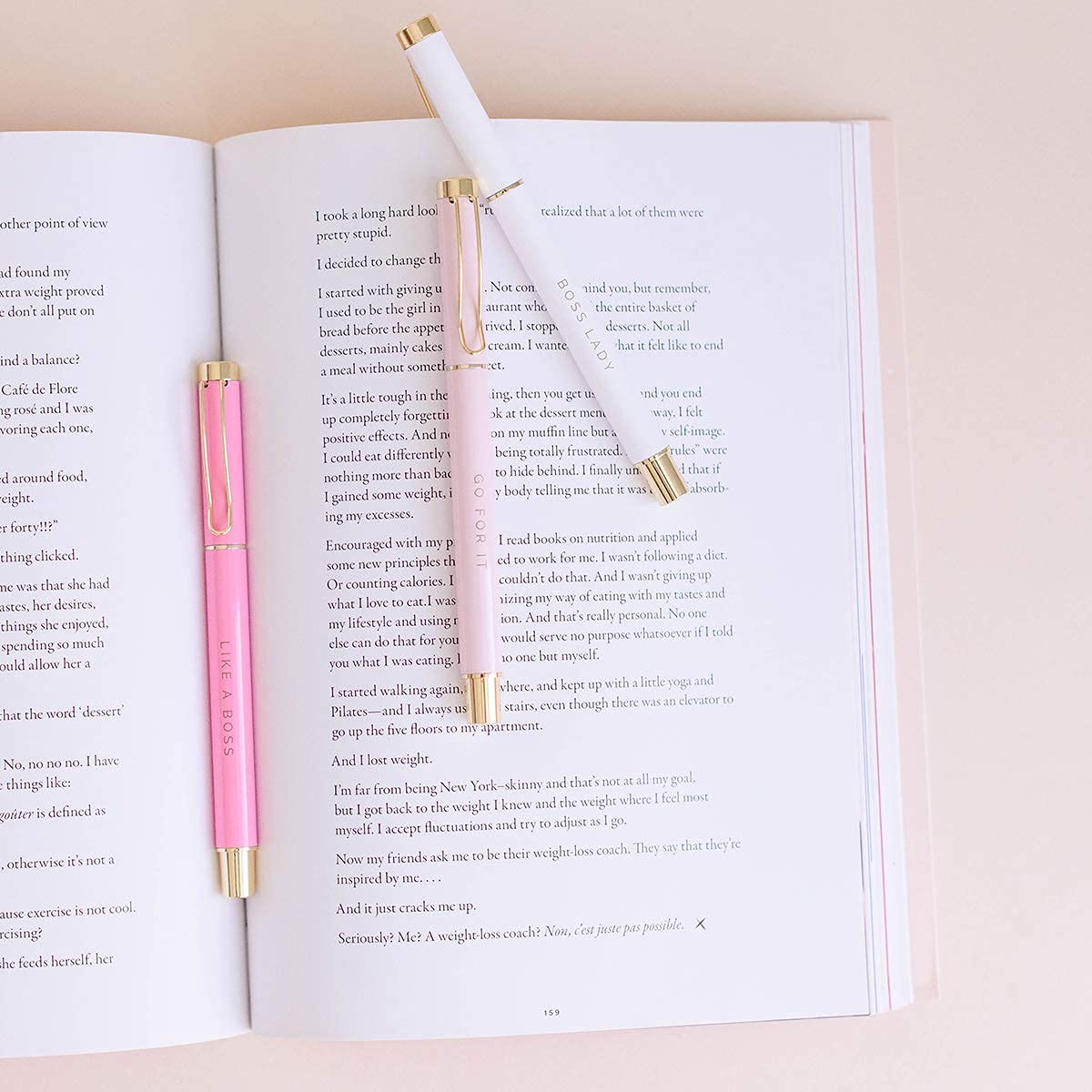 Sweet Water Decor Metal Boss Lady Pen Set Inspirational Motivational ...