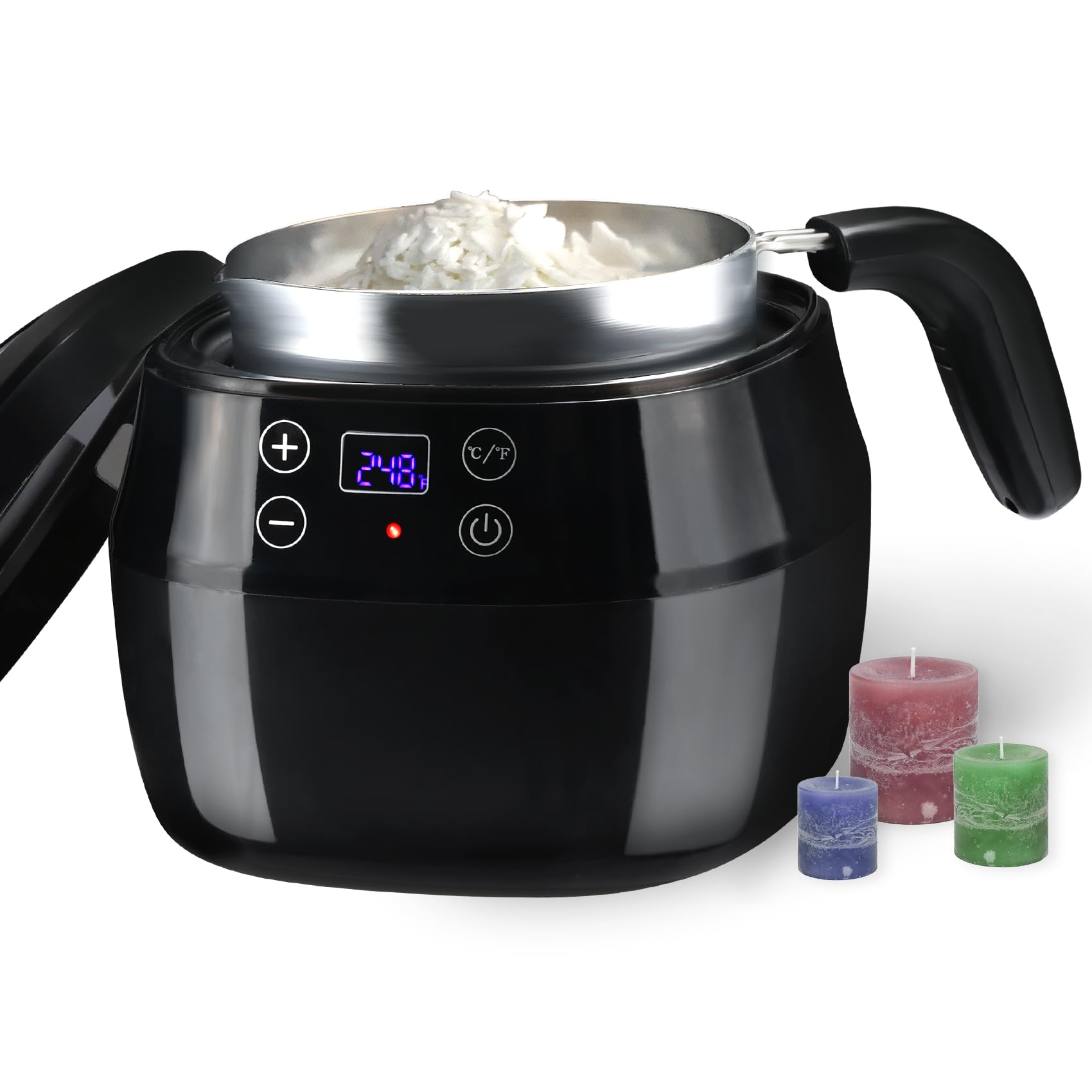 Amazon.com: TCFUNDY Wax Melter for Candle Making, 1L Candle Wax Melting ...