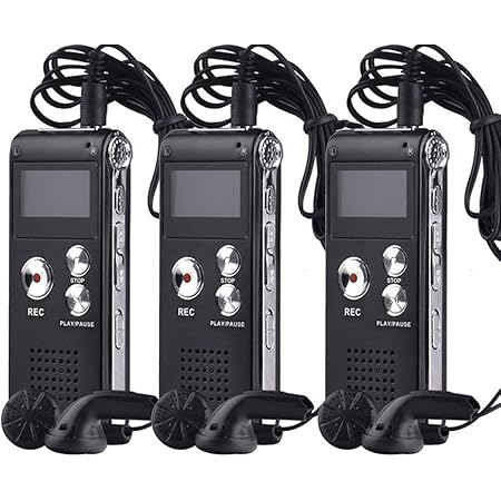 Amazon.com: 3 Packs Paranormal Ghost Hunting Equipment Digital EVP ...
