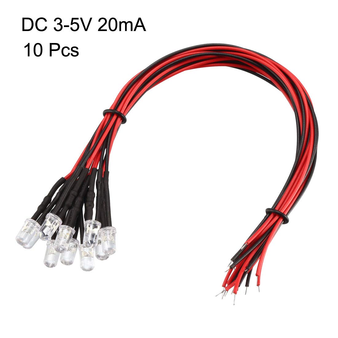 Lemax Christmas Village 100 Pz. DIODI LED VERDE CABLATI 5mm Alta ...
