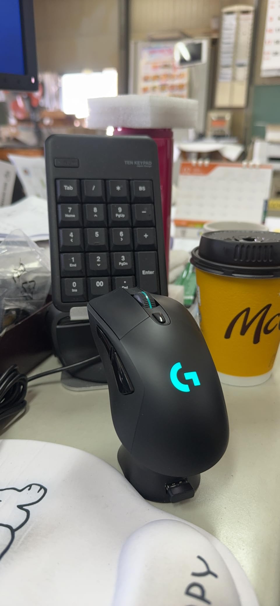 Amazon.co.jp: imation (IMCD100-B) ロジクール専用ワイヤレス充電器 For G403 PRODIGY/G502/G502 X PLUS/G502 X ...