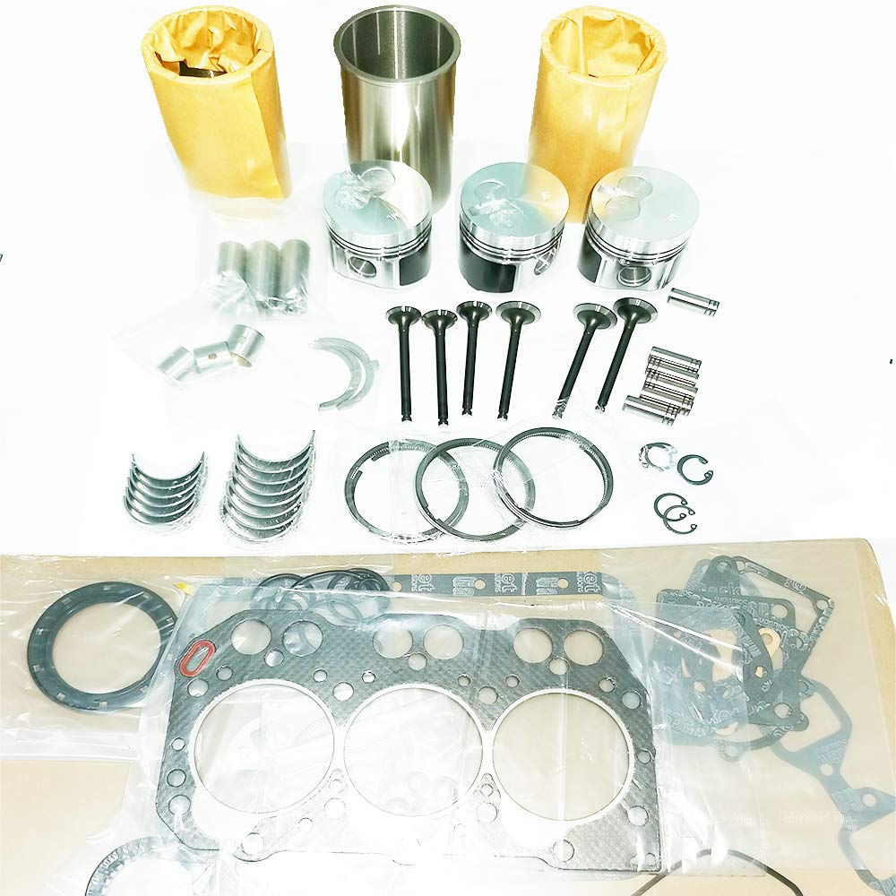 Amazon.com: Yanmar 3TNA72 3TNA72UJ Engine Rebuild Kit for Mini Digger ...