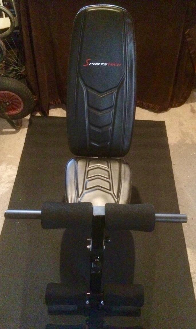 Sportstech Innovative Weight Bench 8in1 with Unique Design made of EVA ...