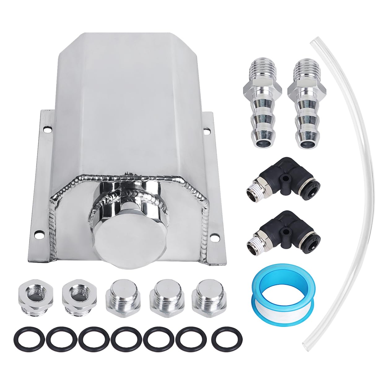 Amazon.com: LokoCar Coolant Radiator Tank Reservoir Expansion Overflow ...