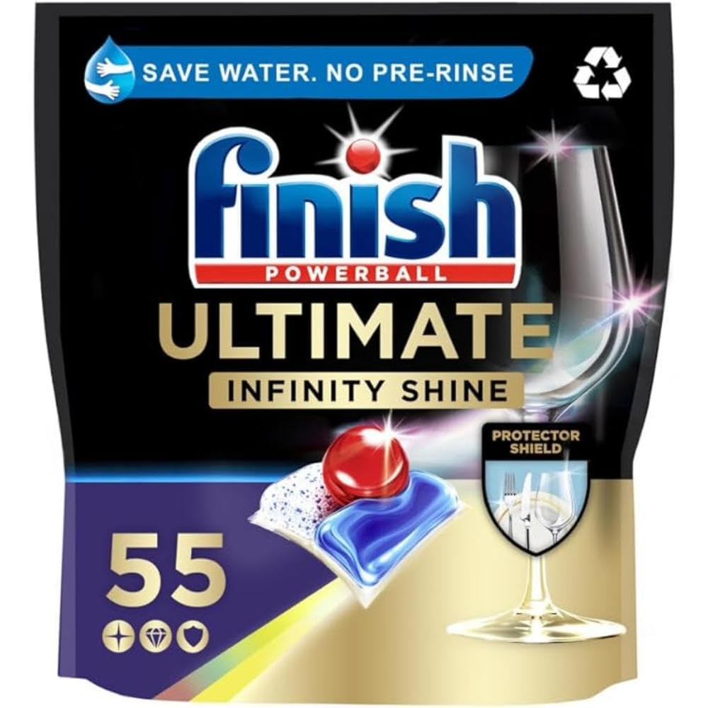 Buy Finish Ultimate Infinity Shine Dishwasher 55's Tablets Online at ...