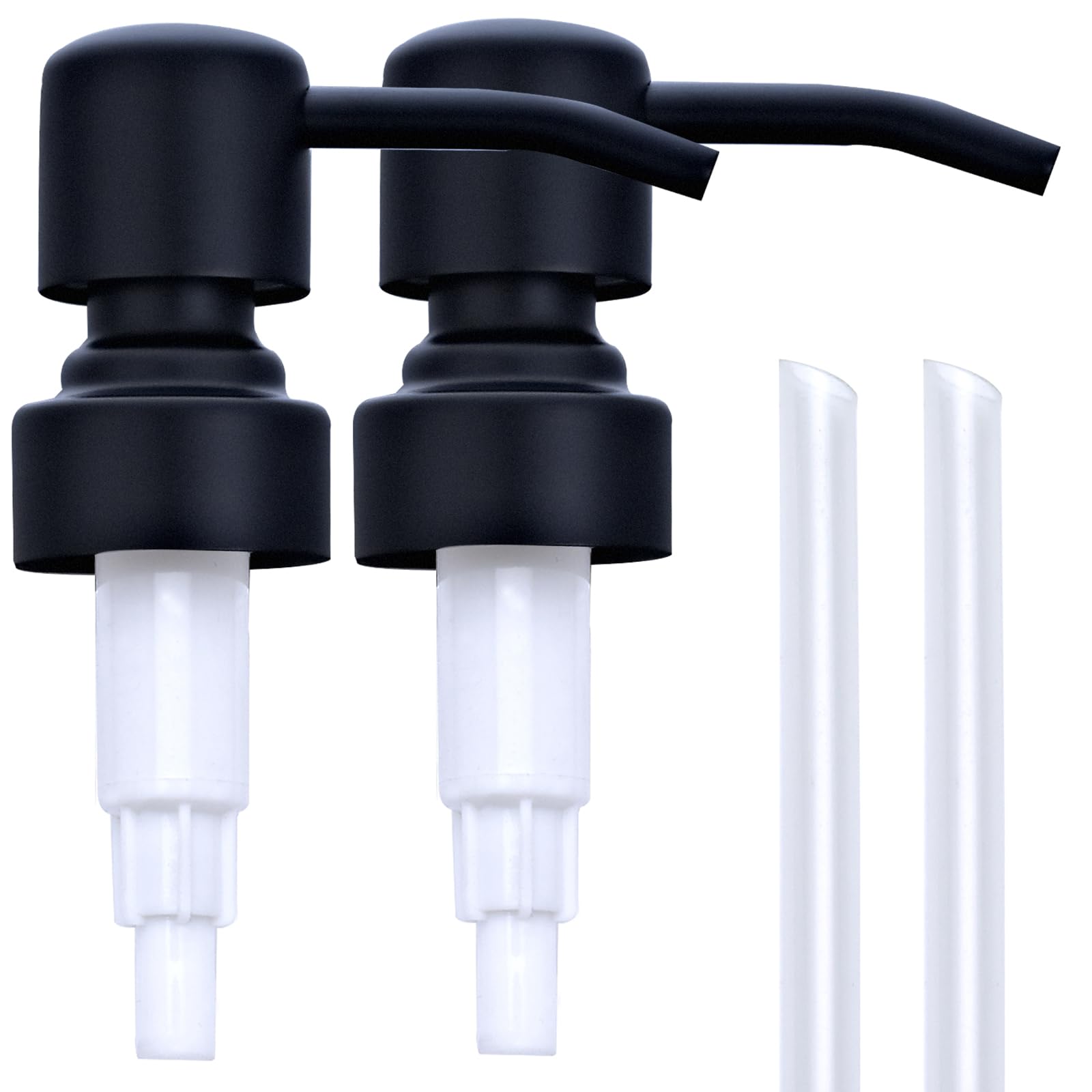 Amazon.com: AUNRGO Black Soap Dispenser Pump Replacement - Matte 304 ...