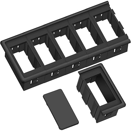 Amazon.com: MICTUNING 3PCS Rocker Switch Holder Panel Housing Kit ...