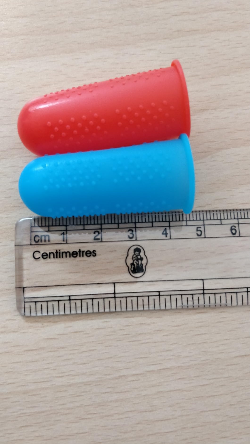 Anzailala Silicone Finger Protectors Finger Cover Caps Pack of 6 Pcs ...