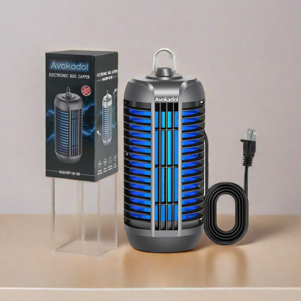 Amazon.com : Avokadol Bug Zapper Indoor and Outdoor SWP-108-18W, High ...