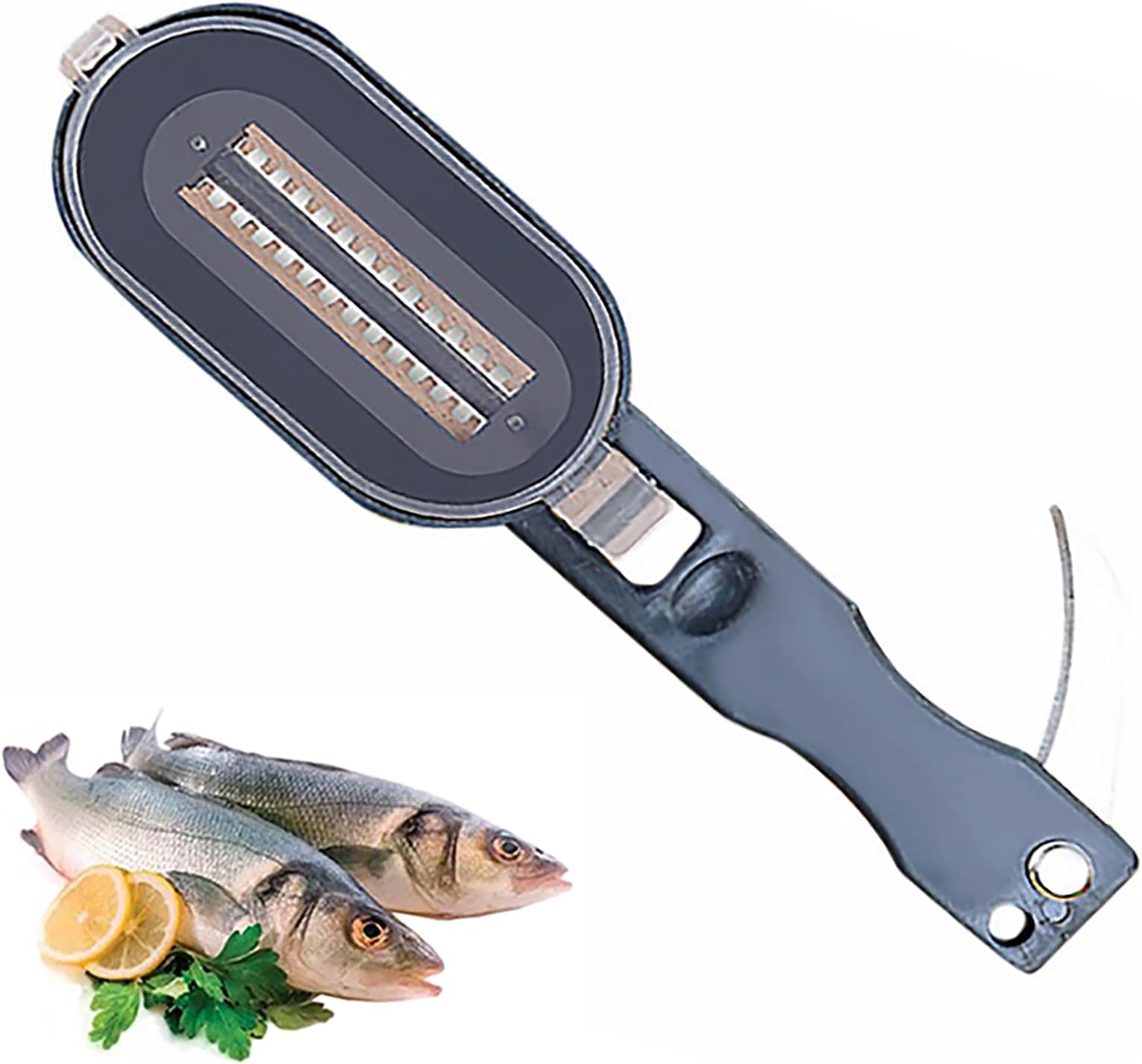 Amazon.com: Fish Scaler with Knife,Fish Scaler Remover,Fish Scales ...