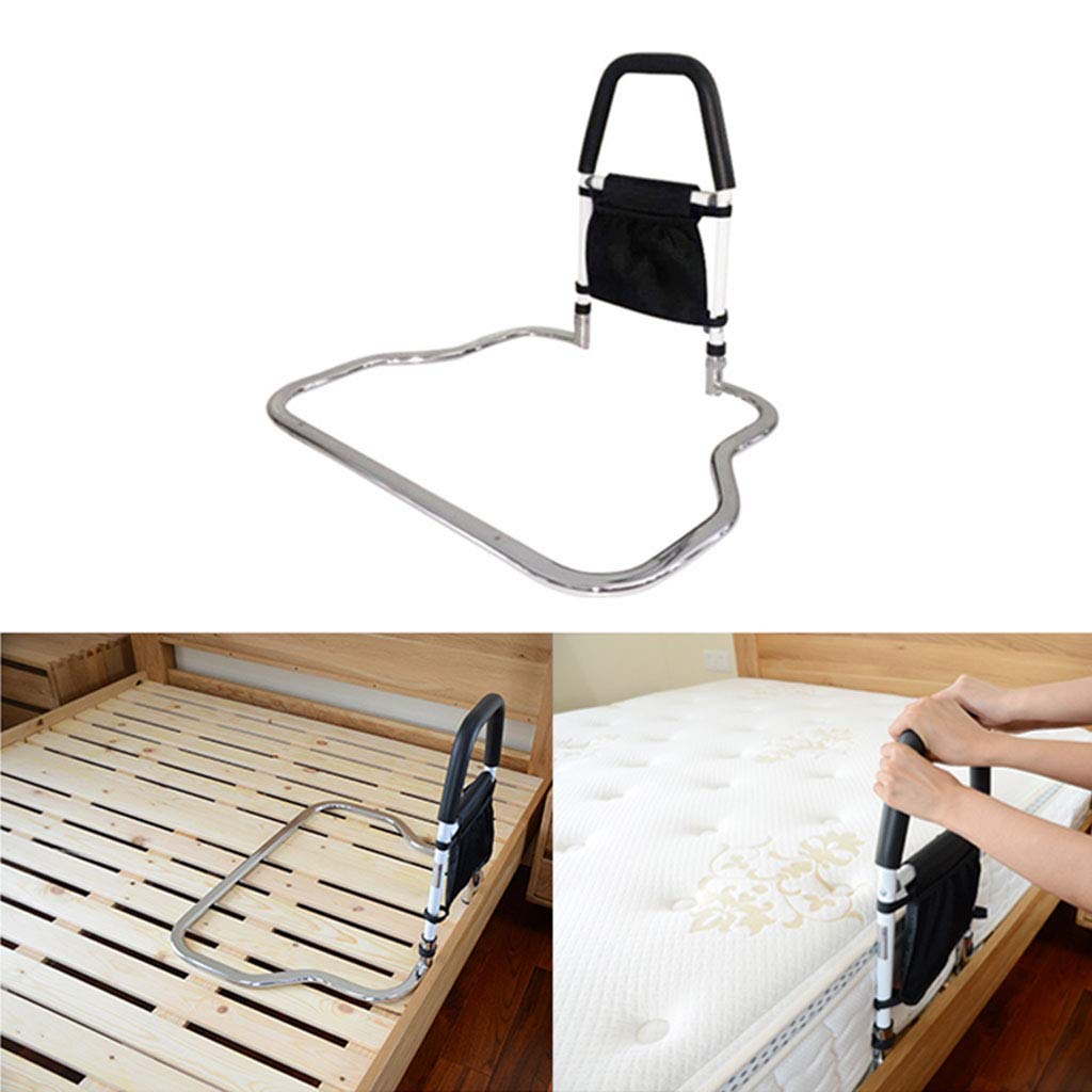 Buy Elderly Adults Bed Side Hand Rail Bed Assist Rail Armrest Safety ...