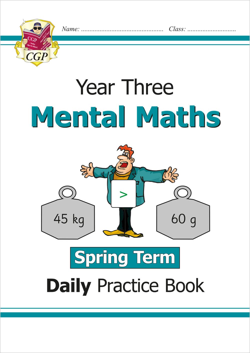 New KS2 Mental Maths Daily Practice Book: Year 3 - Spring Term (CGP KS2 ...