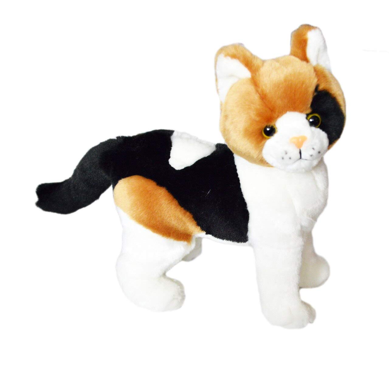 Snapklik.com : Plush 10" Calico Kitten- Plush Stuffed Animals Cat