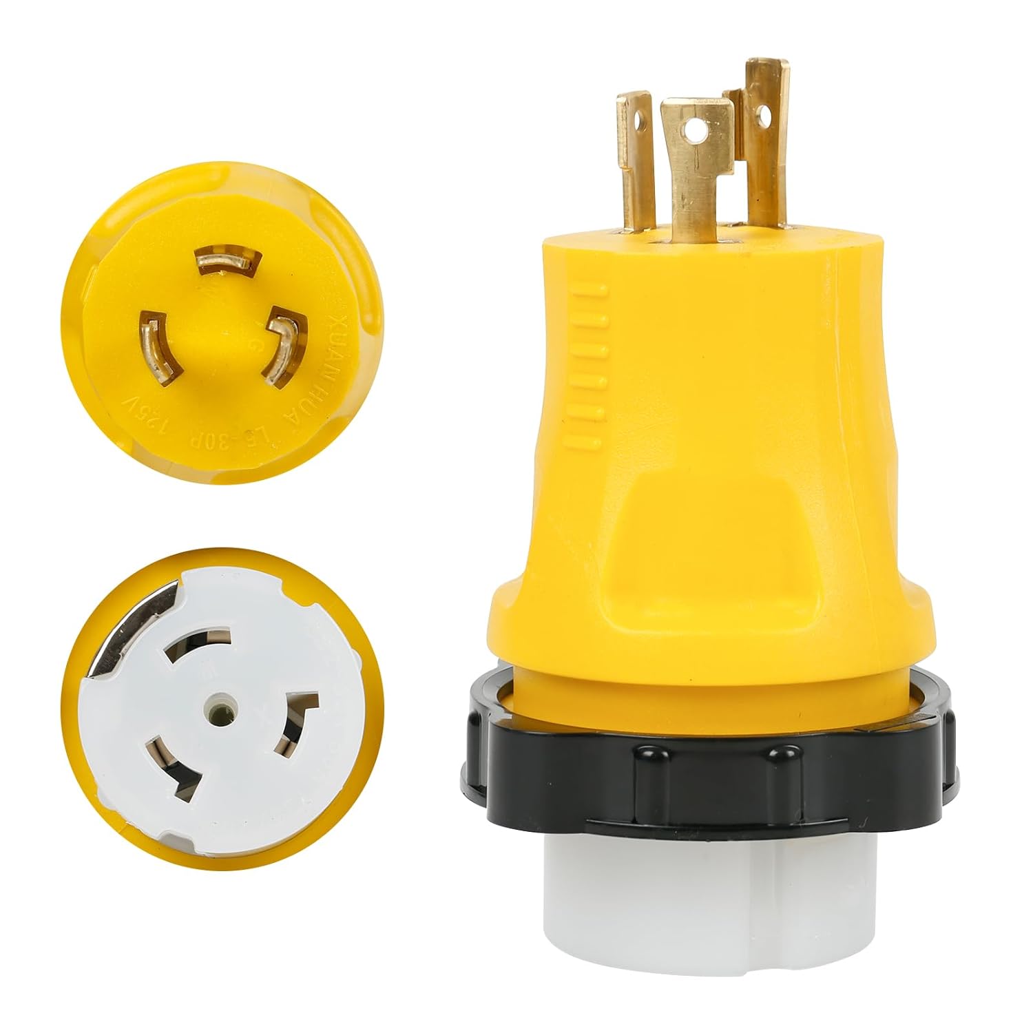 Amazon.com: NEMA L5-30P to SS2-50R Shore Power Adapter, ZDHQLHJ ...