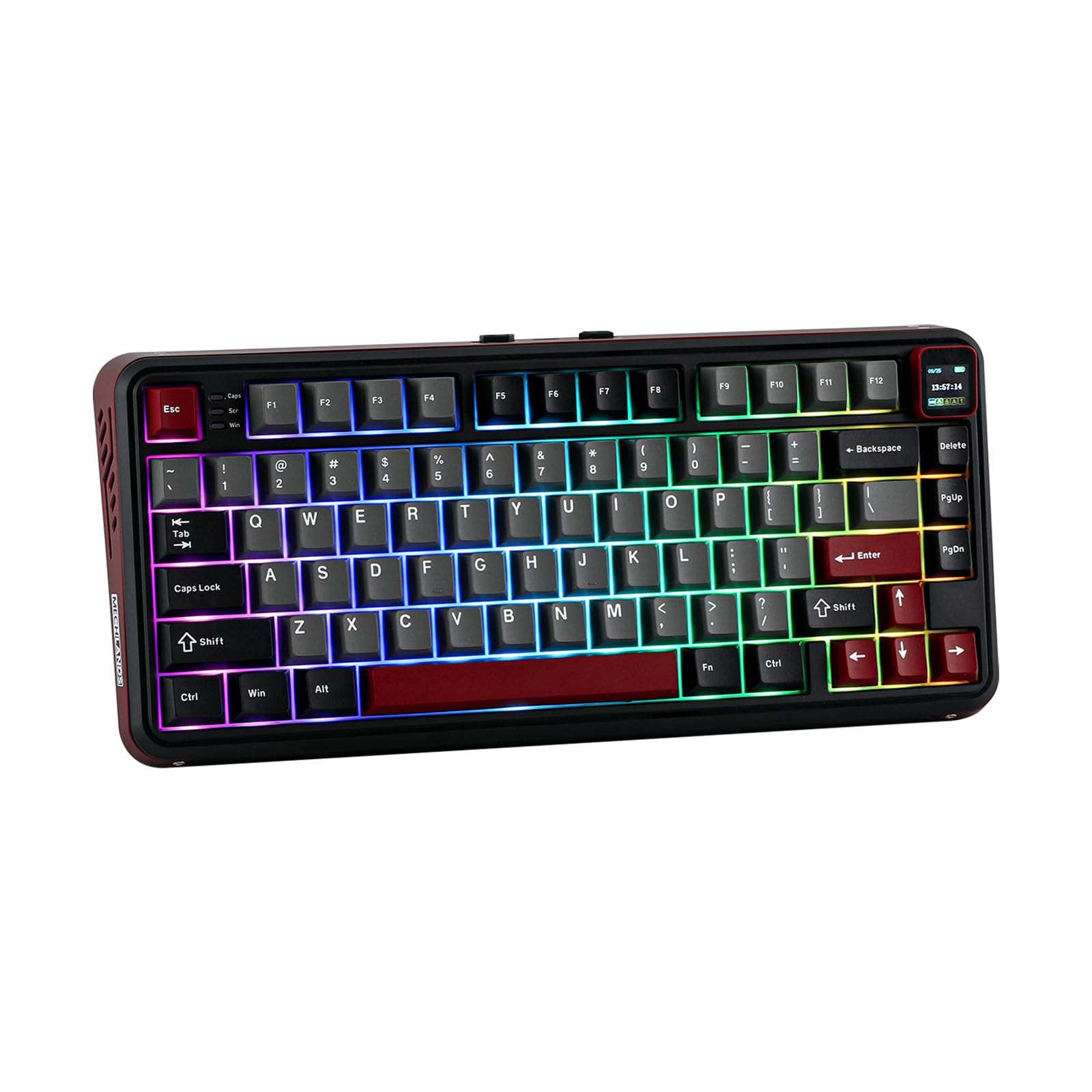 Amazon.com: MechLands Vibe75 75% Wireless Gaming Keyboard with ...