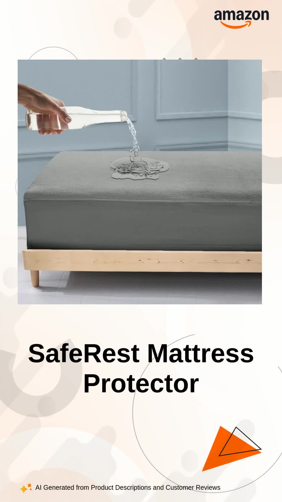 Watch SafeRest Mattress Protector on Amazon Live
