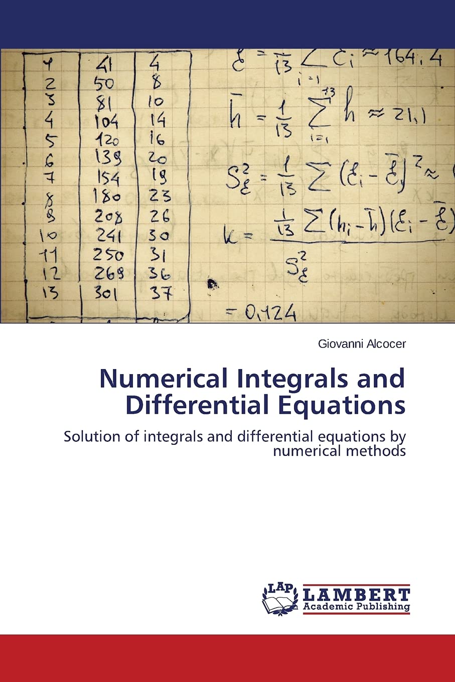 Amazon.com: Numerical Integrals and Differential Equations: Solution of ...