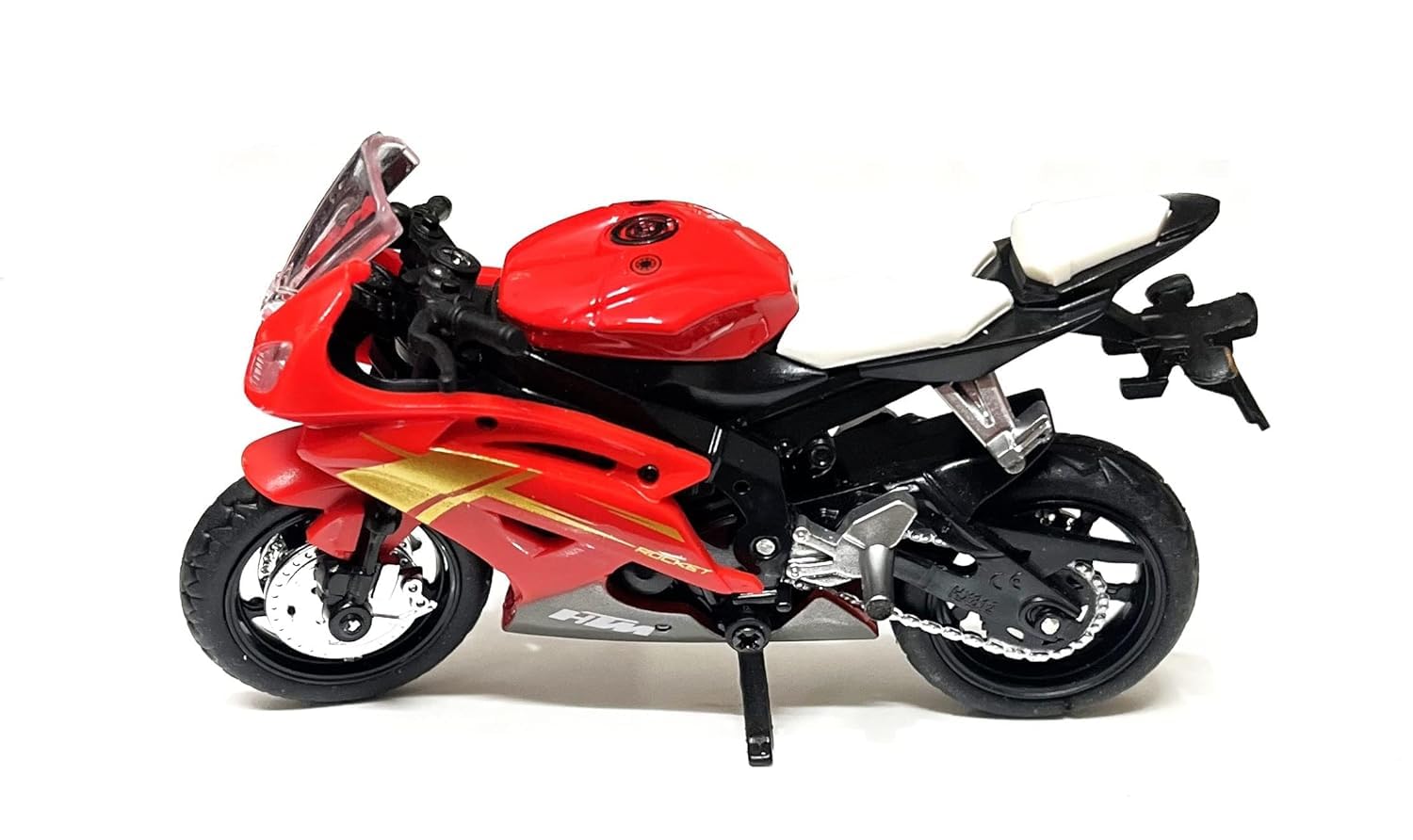 PLUSPOINT Diecast Motorcycle Toy Bike Scale Model Vehicles Alloy ...