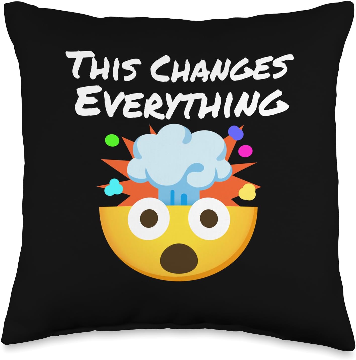 Amazon.com: This Changes Everything Emoticon Exploding Head-Shocked ...