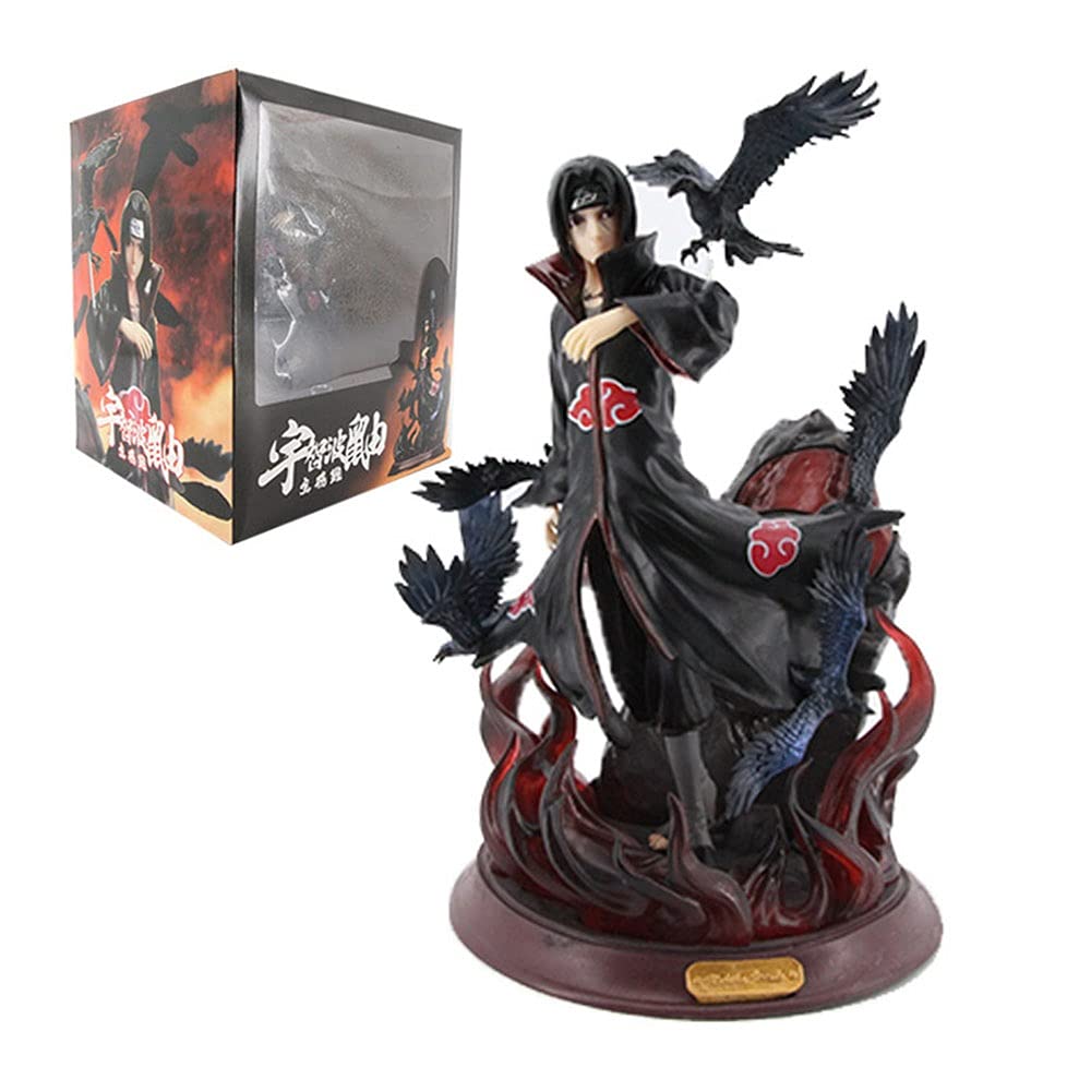 Buy Naruto Akatsuki Uchiha Itachi Crow Palace GK God Itachi Statue ...