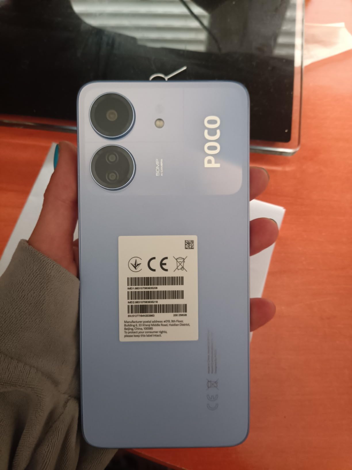 Xiaomi Poco C65 256GB/8GB Dual SIM Light Blue : Amazon.es: Electrónica