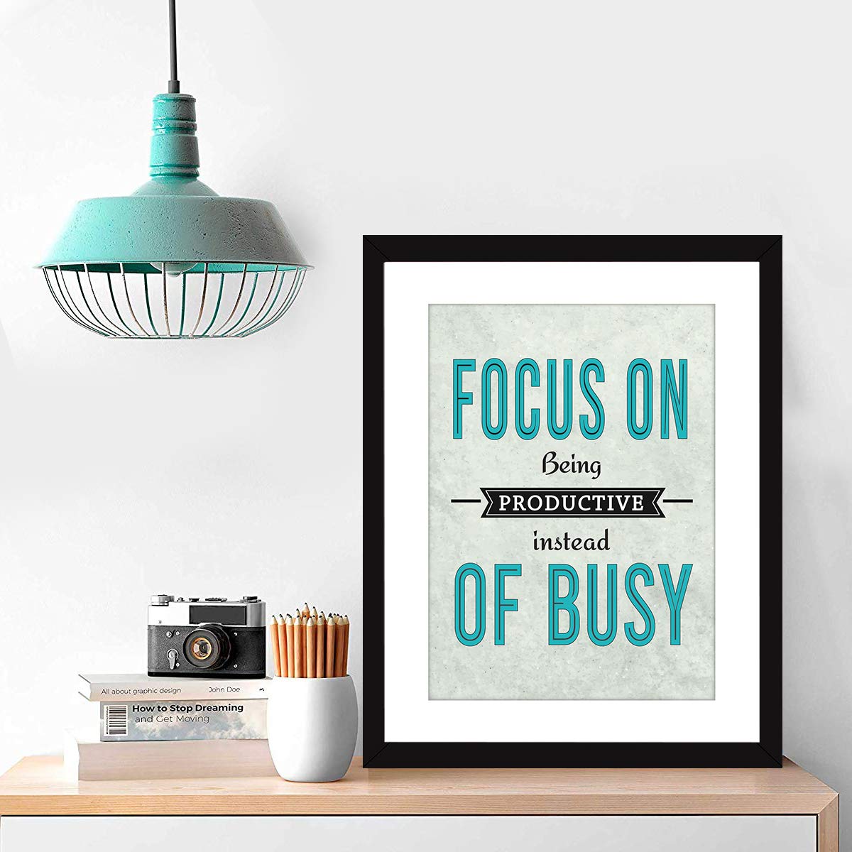 Buy Chaka Chaundh - FOCUS - Motivational Quotes Frames – Motivational ...