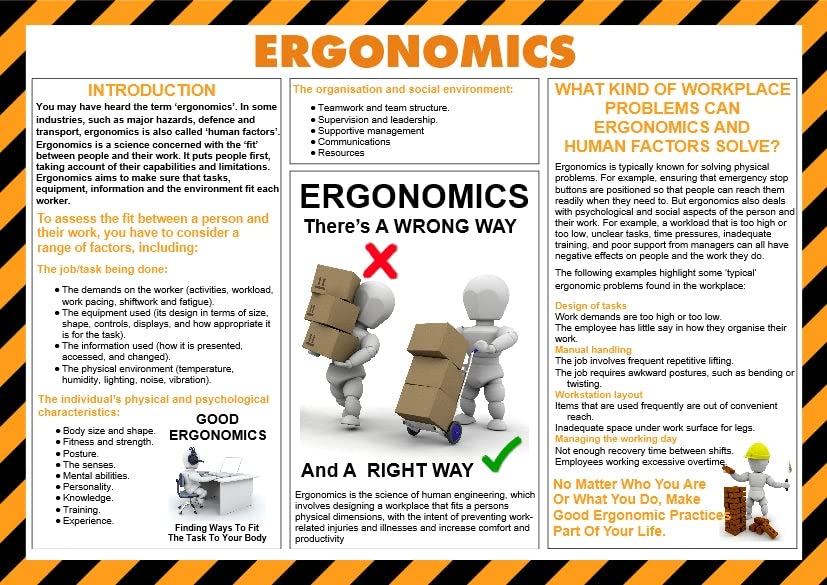Ergonomics - What Kind of Workplace Problems can ergonomics and Human ...