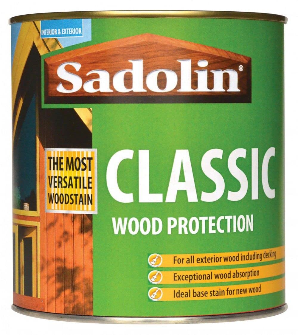 Sadolin Classic Wood Protection 1 litre - Jacobean Walnut : Amazon.co ...