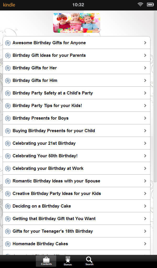 Birthday Party Ideas - FREE - App on Amazon Appstore