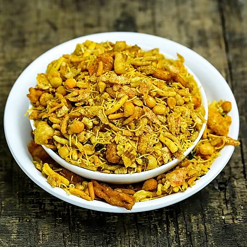 Gujarat Famous NADIYADI BHUSSA MIX NAMKEEN | Tea Time Snacks | Nadiyadi ...