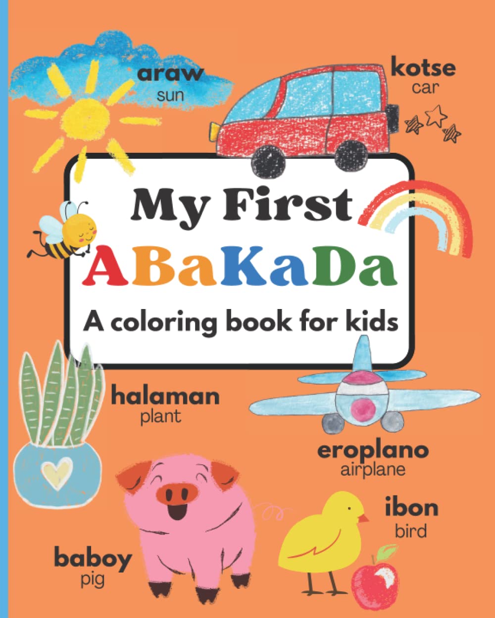 My First ABaKaDa - A Coloring Book for Kids: Owens, Joann ...