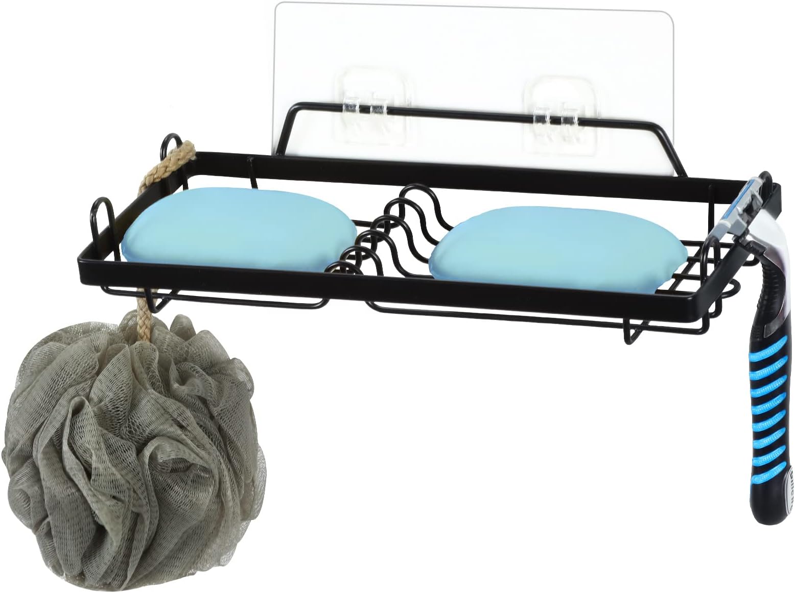 Amazon.com: 2 Pack Soap Dish Holder, Wall Mounted Soap Holder Soap Tray ...