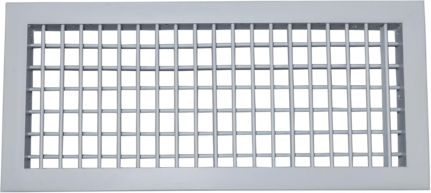 Air Vent Covers 14 x 10 Inch [Neck Size] Aluminium Double Deflection ...