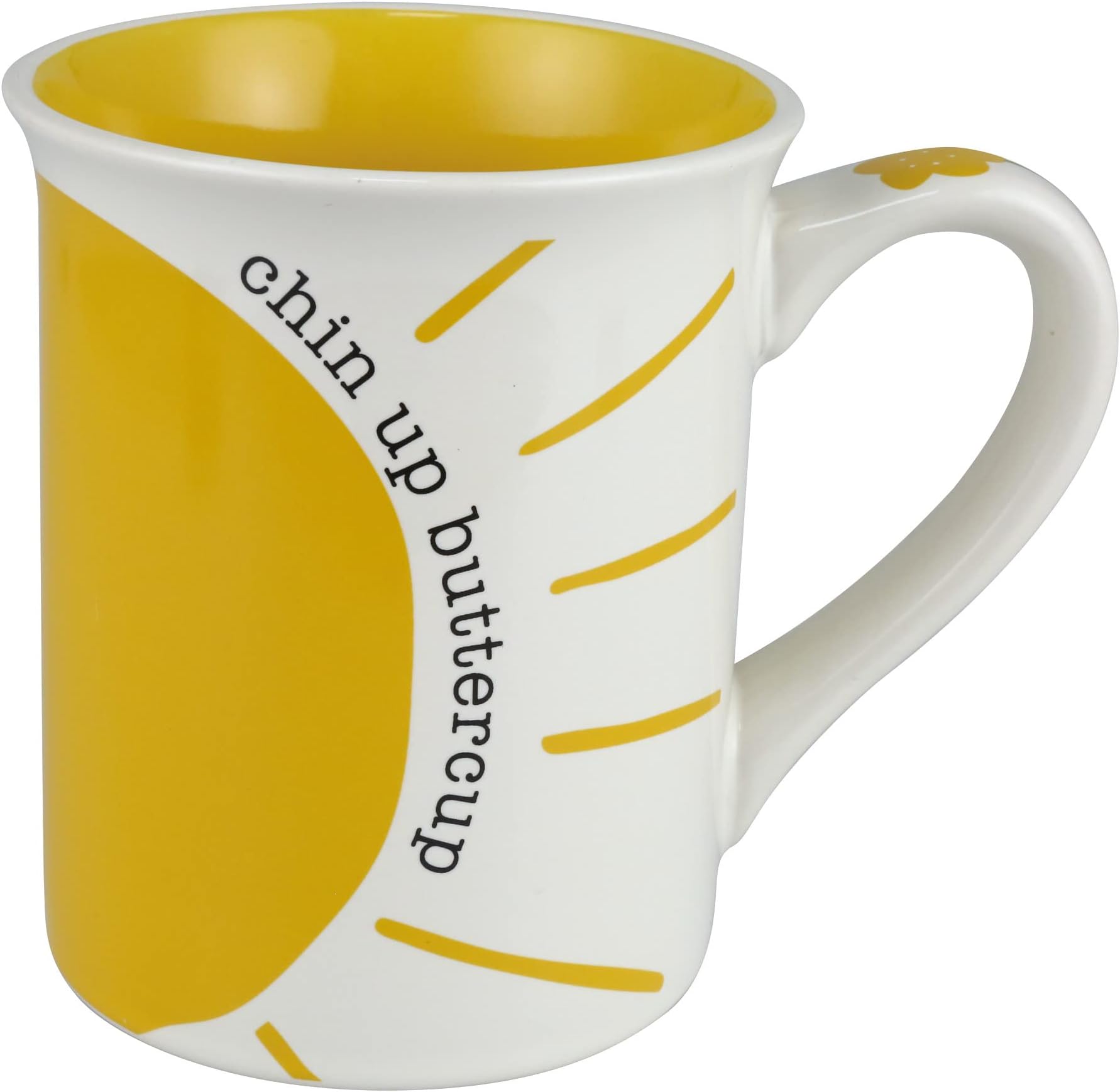 Amazon.com: Enesco Our Name is Mud ”Fearless” Stoneware Coffee Mug, 1 ...