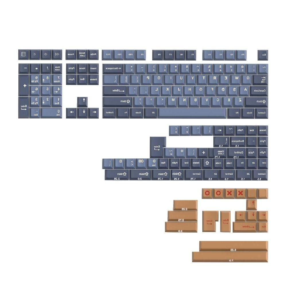 Buy Two-color Keycaps 173 Keys Full Set Double Cherry Profile for ...