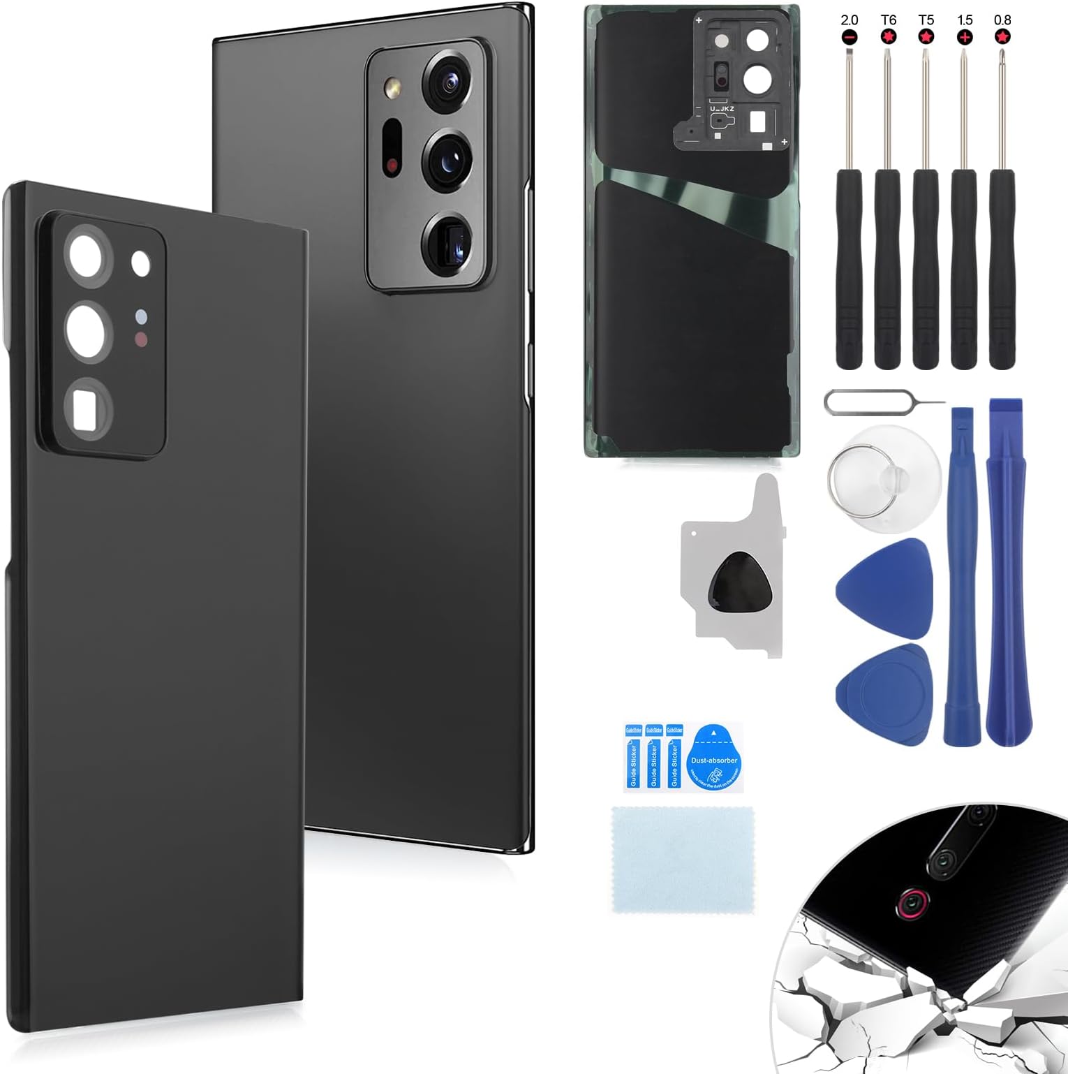 Amazon.com: Back Cover for Samsung Galaxy Note 20 Ultra 5G Back Glass ...