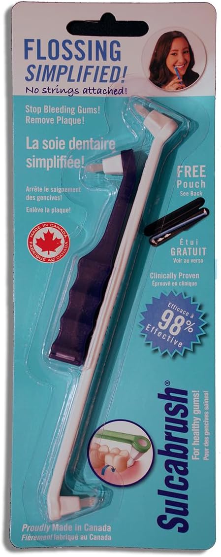 Sulcabrush with BONUS Pocket Sulcabrush : Amazon.ca: Health & Personal Care