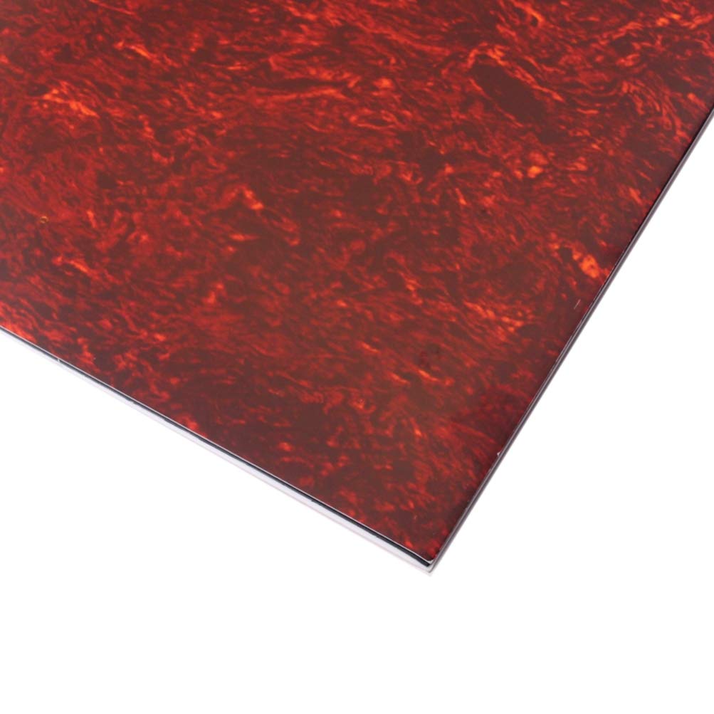 Snapklik.com : 44x29cm Red Tortoise Shell Guitar Pickguard Scratch ...