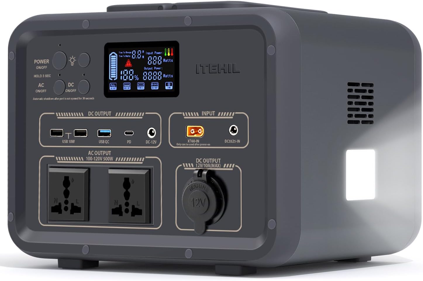 Amazon.com: DARAN NEO300 300W Portable Power Station LiFePO4 Battery ...