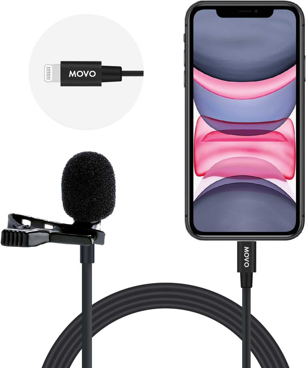 Amazon.com : Saramonic Directional Microphone with Lightning Connector ...