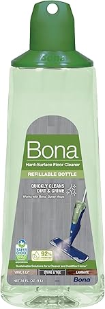 Amazon.com: Bona Multi-Surface Hard Floor Cleaner Spray Mop Cartridge ...