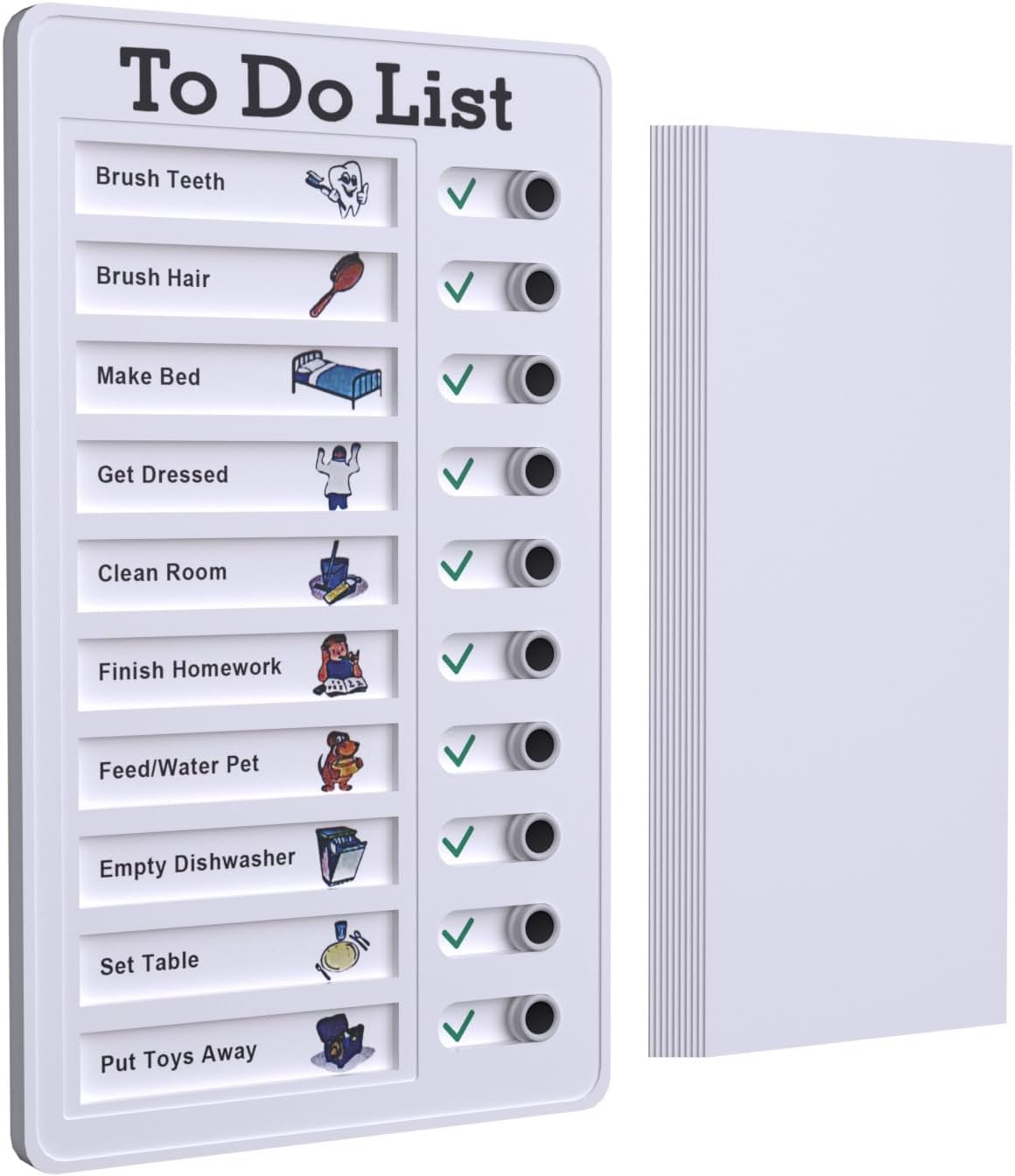 Amazon.com : 2 Pcs Chore Chart for Adults to do List My Chores ...