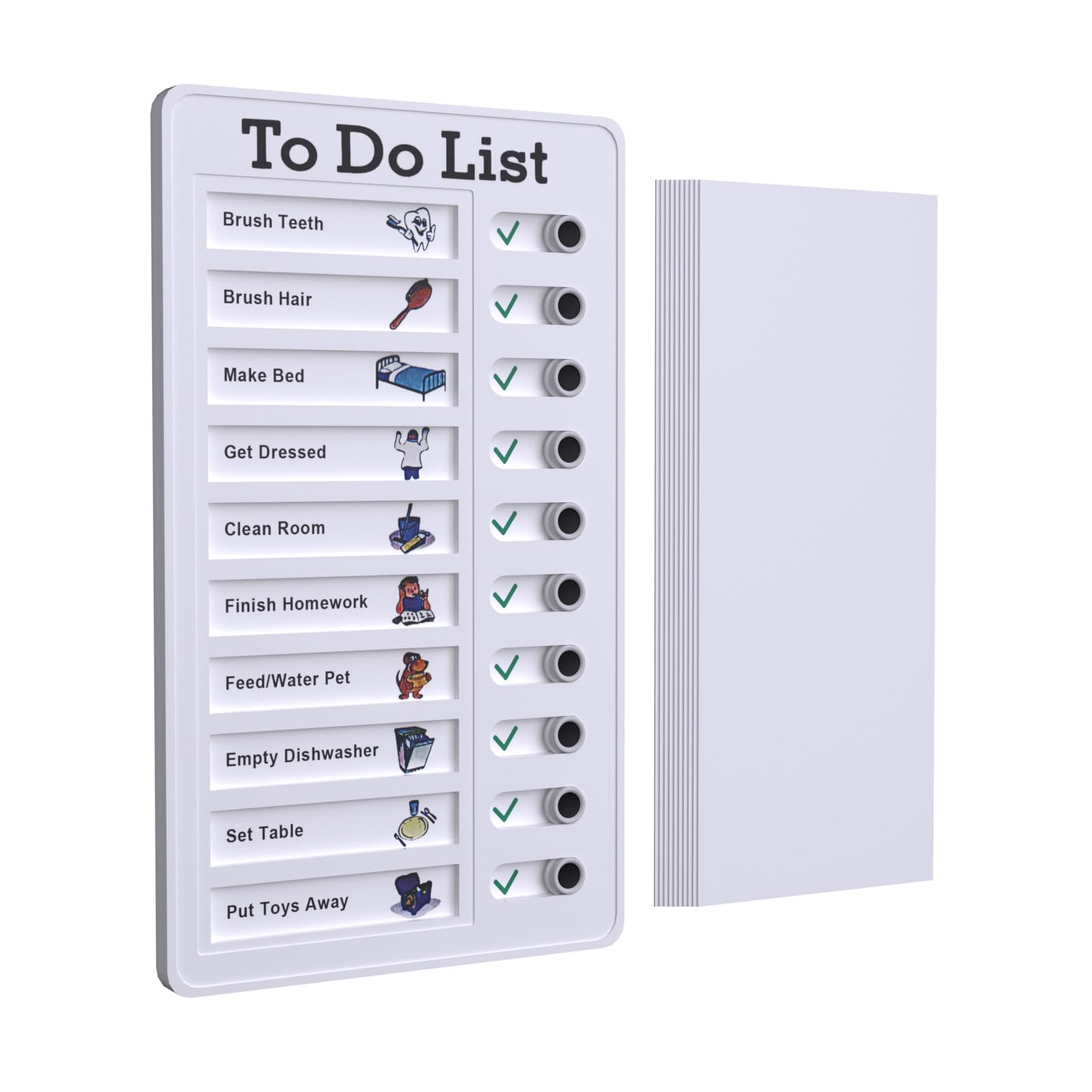 Chore Chart For Kids Chore Chart Memo For Multiple Kids | Desertcart Japan