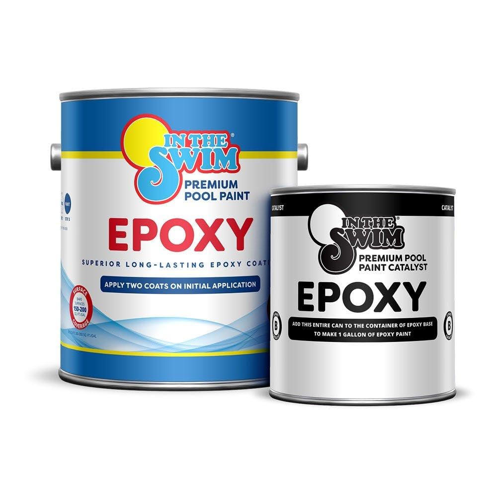 Amazon.com: In The Swim Black Epoxy Swimming Pool Paint - Epoxy-Base ...