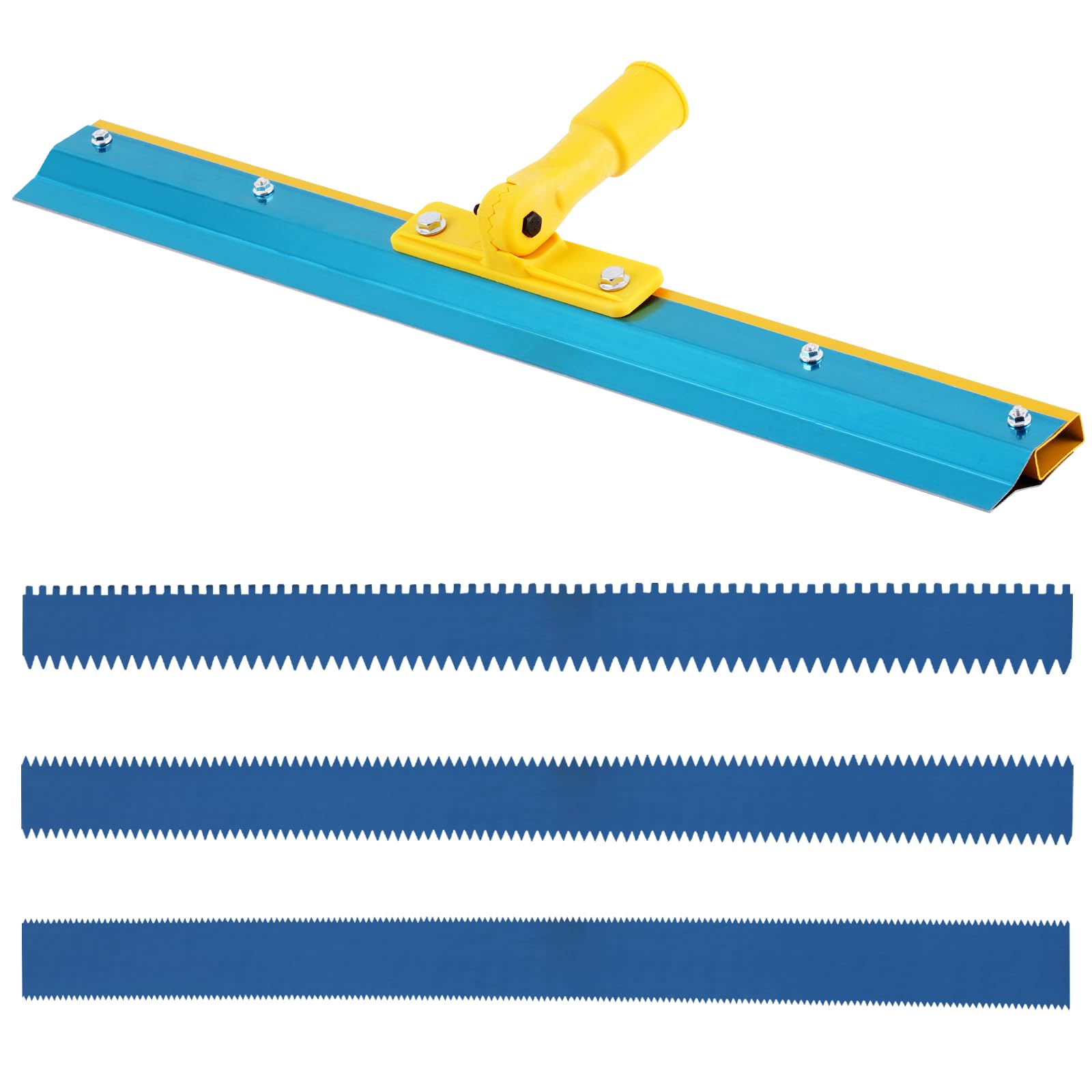 Amazon.com: Notched Squeegee for Self Leveling, Cement Floor Leveling ...