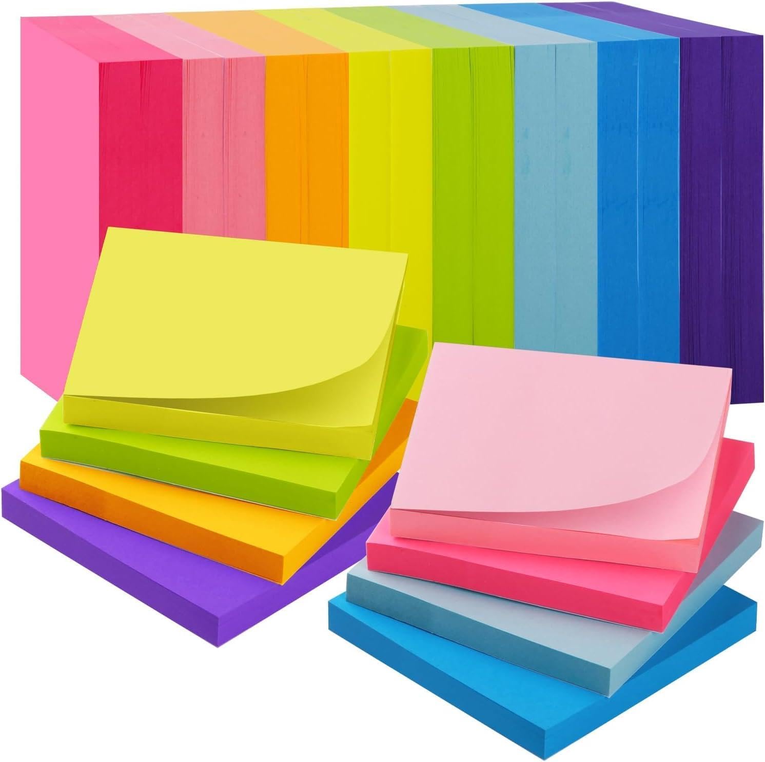 Amazon.com : Mimorou 30 Pads 3000 Sheet Pop up Sticky Notes 3x3 Inch ...