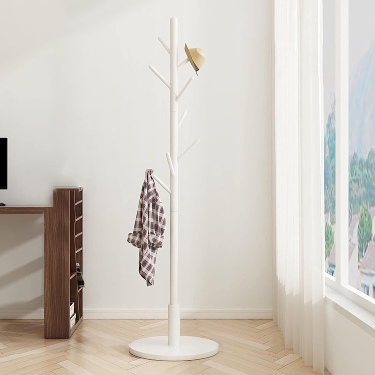 Amazon.com: Tightstore Portable Coat Rack, Freestanding Coat Rack, Coat ...