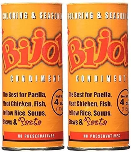 Amazon.com : Bijol Condiment, Perfect for Yellow Rice, Paella, Meat ...