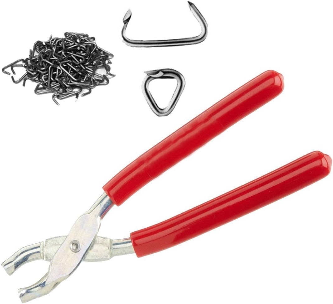 Amazon.com: Drake Off Road Small Hog Ring Pliers Set& 220 Galvinized ...