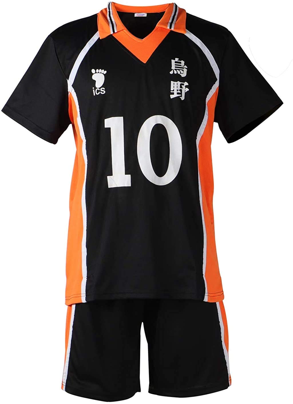 Holran Haikyuu Karasuno High School Uniform Jersey Volleyball Cosplay ...